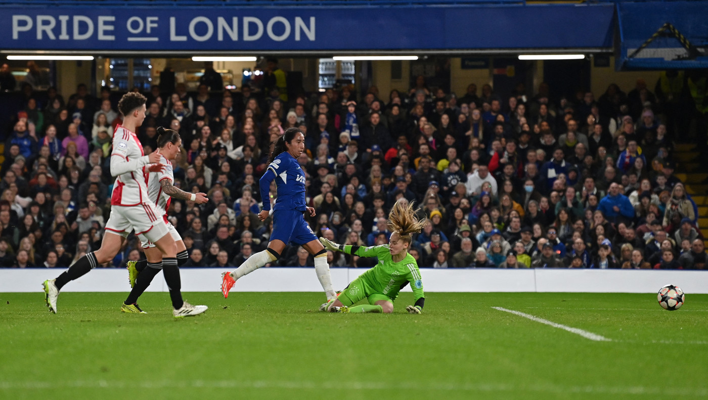 Match report Chelsea 1 Ajax 1 4 1 on agg News Official Site Chelsea Football Club